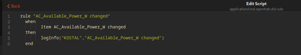 Very simple DSL rule throwing bunch of errors - Beginners - openHAB Community