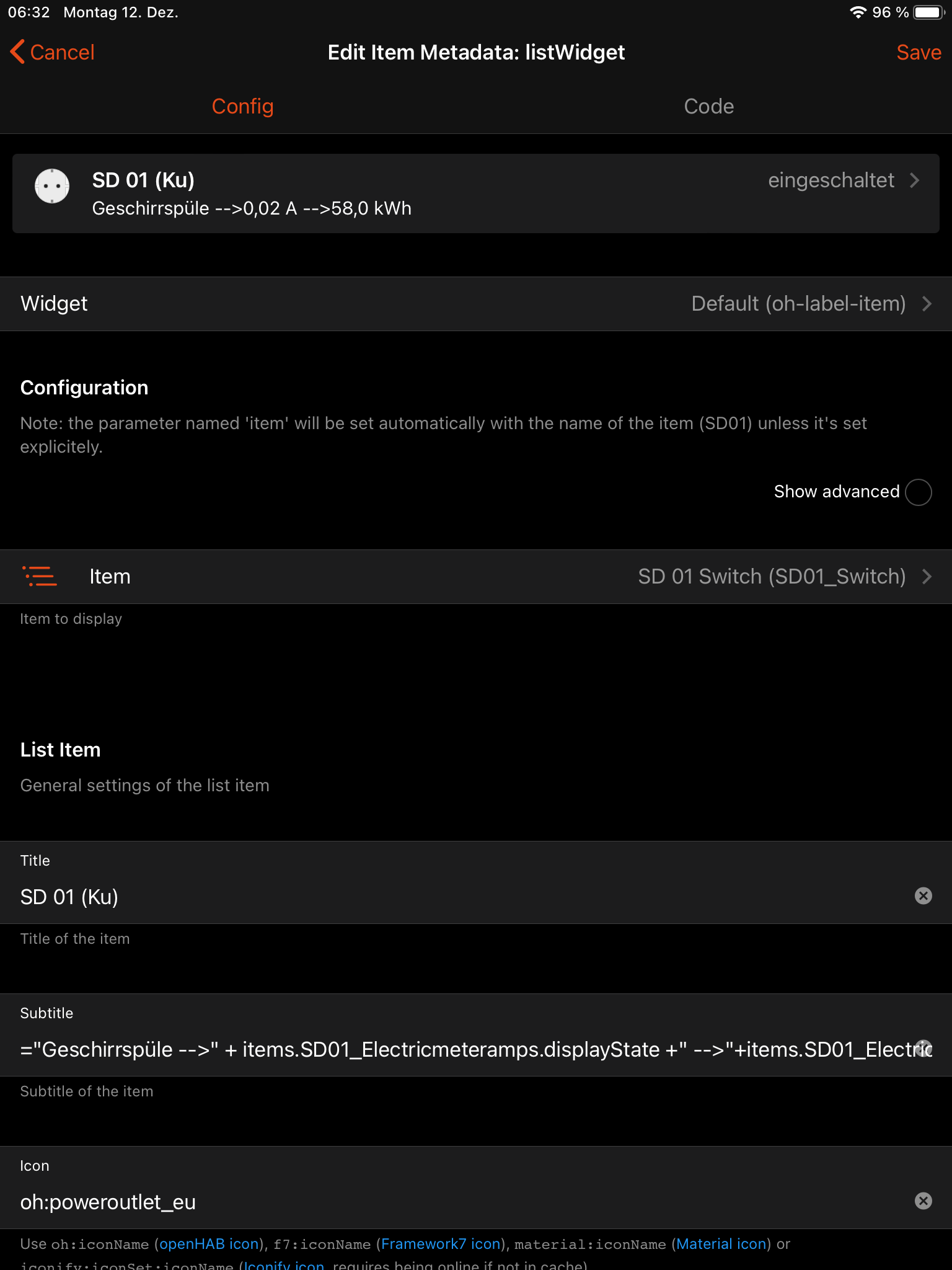 Push Buttons Widget Beginners Openhab Community