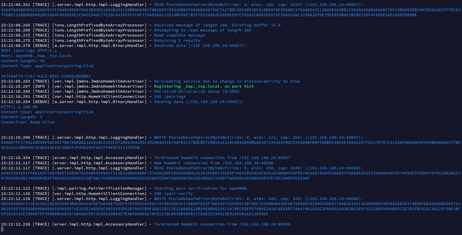 openHAB homekit add-on is not exposed on the network - Bindings ...