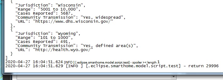 Jsonpath issue / data format? - Items & Sitemaps - openHAB Community