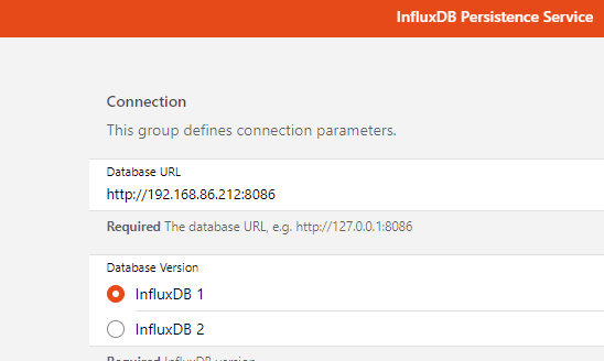 Influxdb persistence error when editing - Persistence Services - openHAB Community