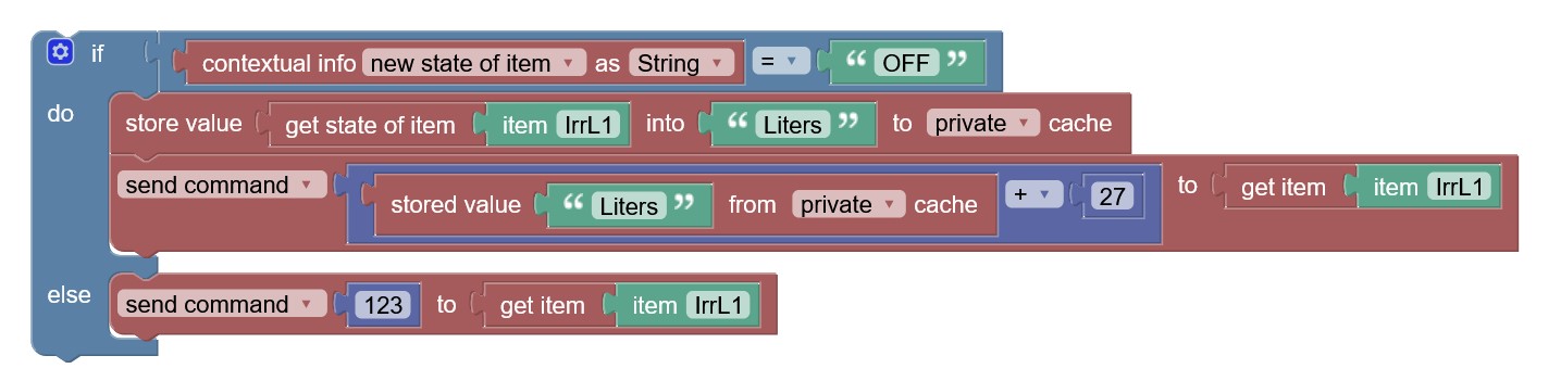 Blockly Sendcommand Via Script And Variable Scripts And Rules Openhab Community