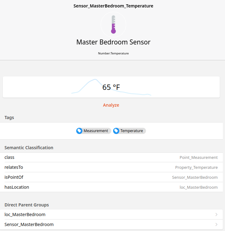 How to mark an equipment or a temperature sensor as the main one for the badge of a location ...