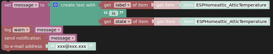 Notification rule: how to format message? - Scripts & Rules - openHAB Community