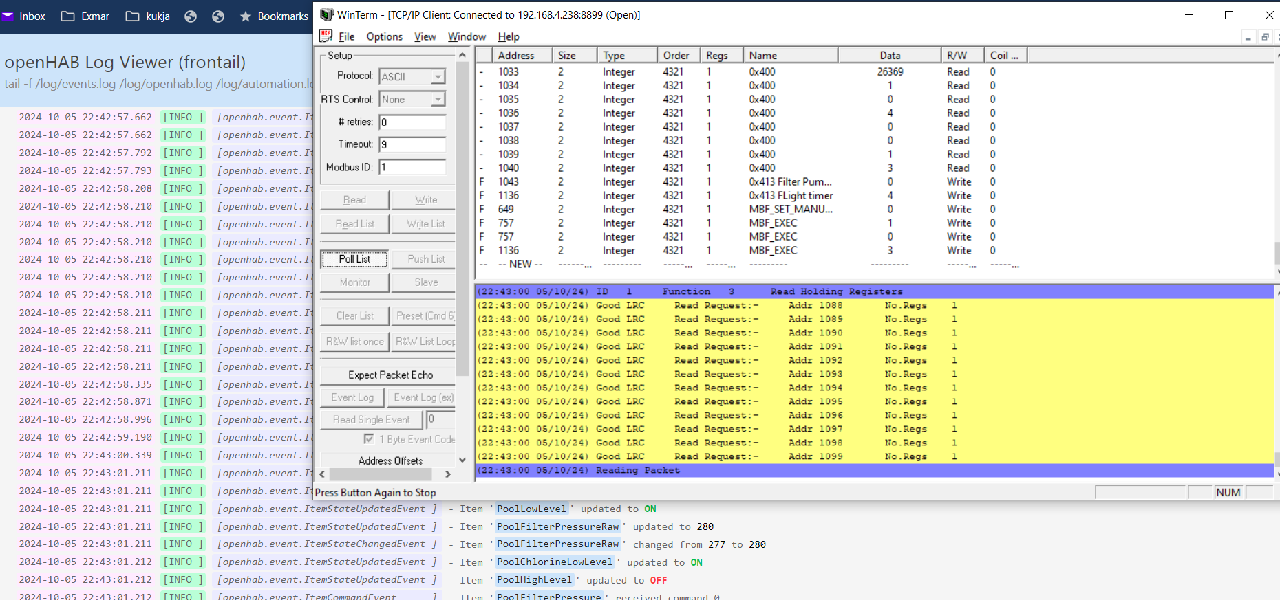 Observe Serialmodbus Via Mqtt Beginners Openhab Community