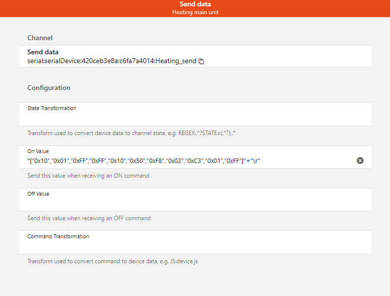 Send command to serial port and receive a answer - Beginners - openHAB Community