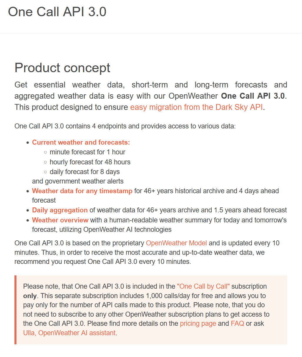 Binding openweathermap doesn't provide all OneCall API 3.0 capabilities ...? - Bindings ...
