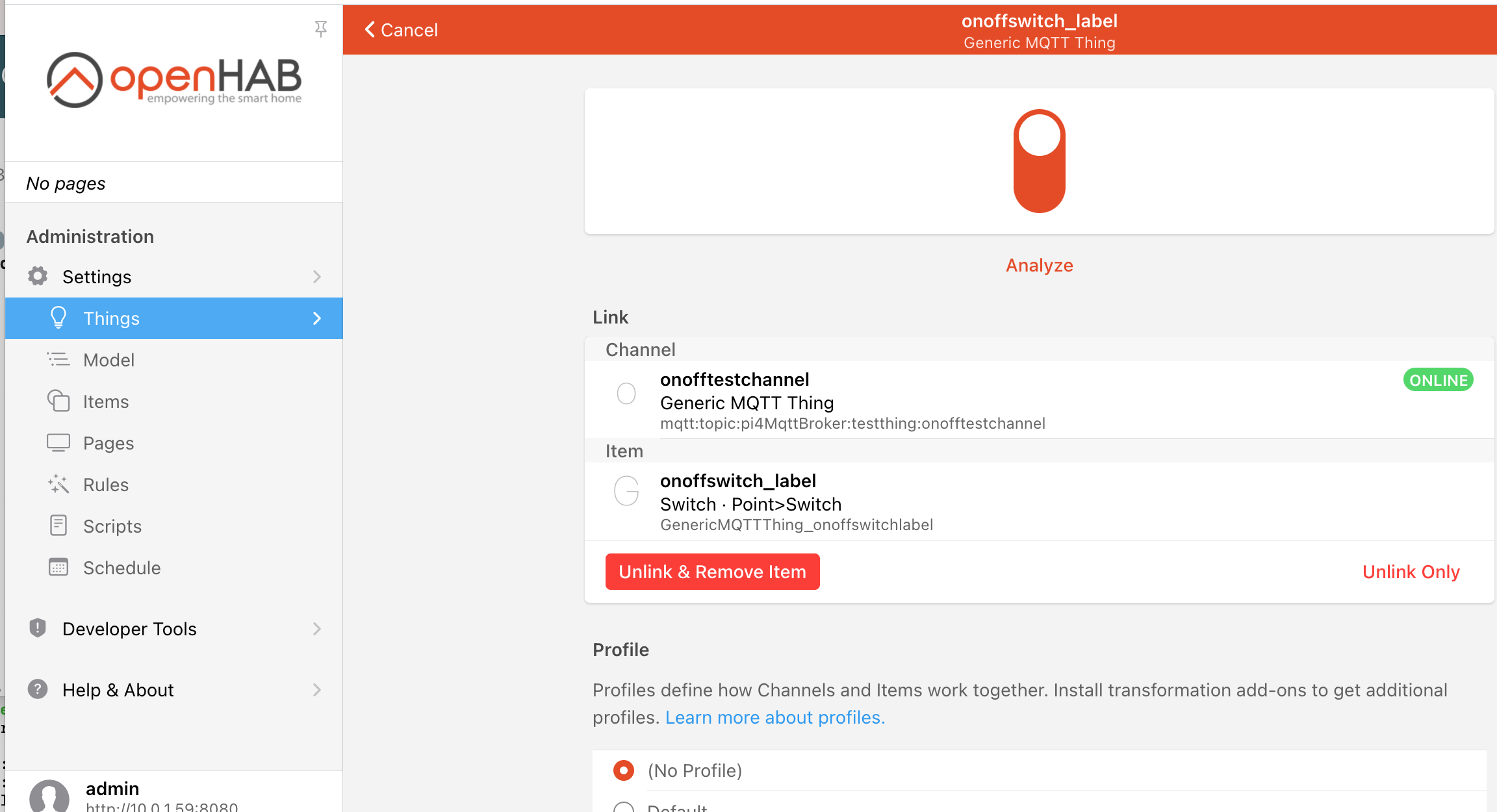 OH3 MQTT Command and State ON OFF "0" & "1" transformation issues - Beginners - openHAB Community